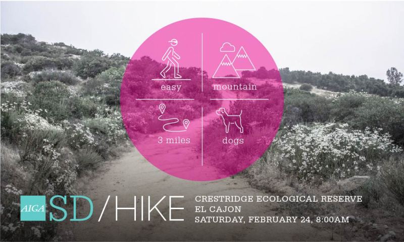 Hike Crestridge Ecological Reserve, El Cajon | AIGA San Diego Tijuana