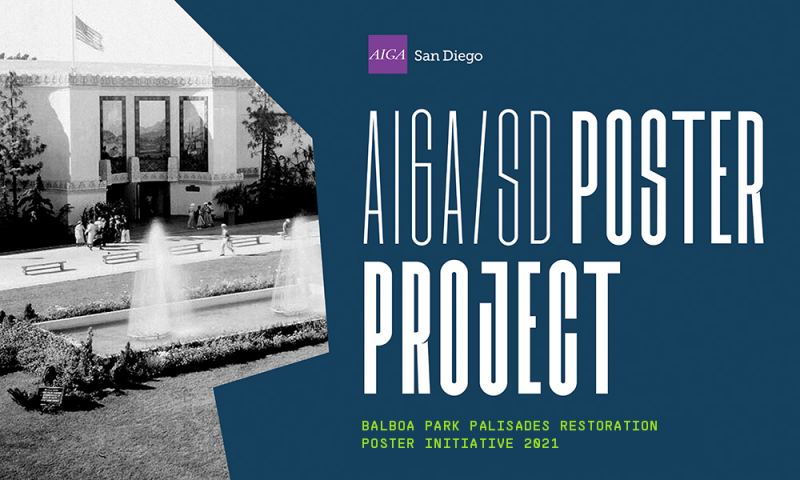 AIGA San Diego Poster Project – Posters On Display At Balboa Park ...