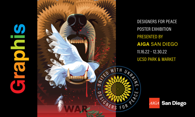 AIGA SD Hosts World Premiere of Graphis Designers for Peace Poster ...